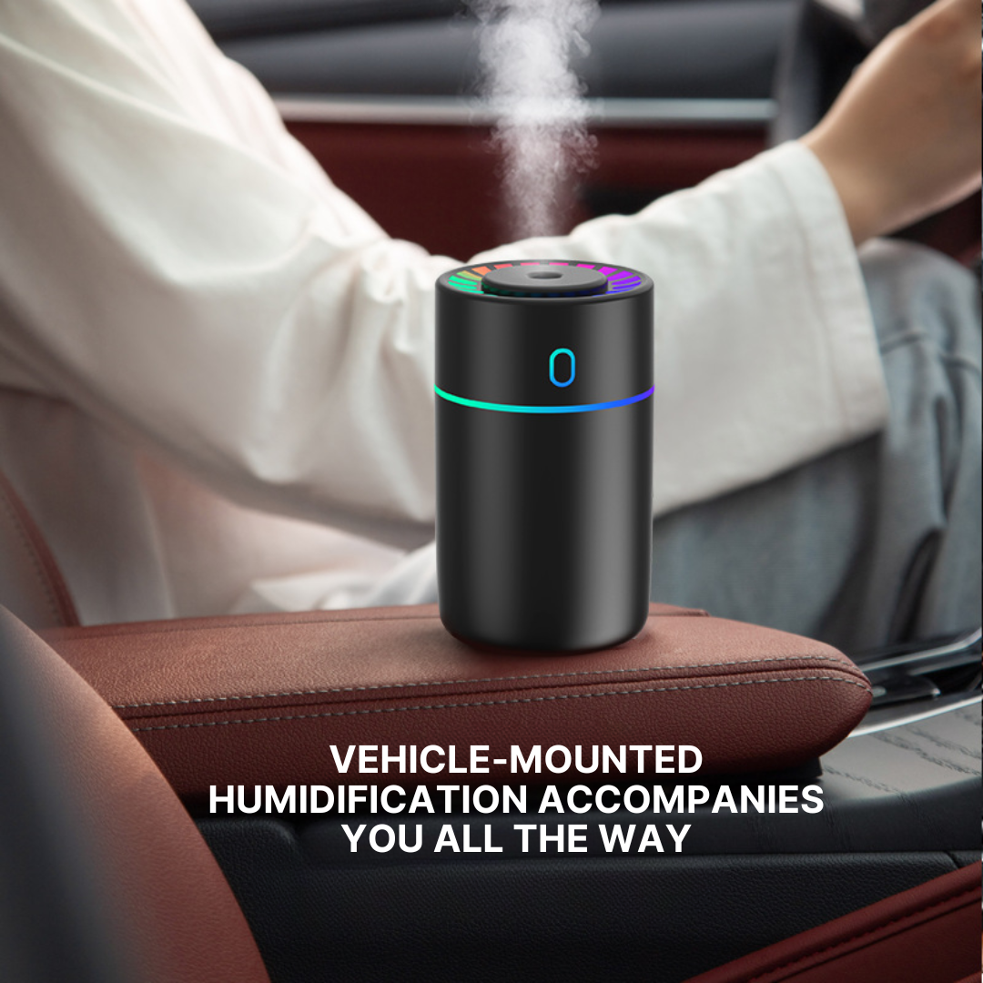 Smart Humidifier With RGB Ambient Color Effects &Speed control 230ml ...