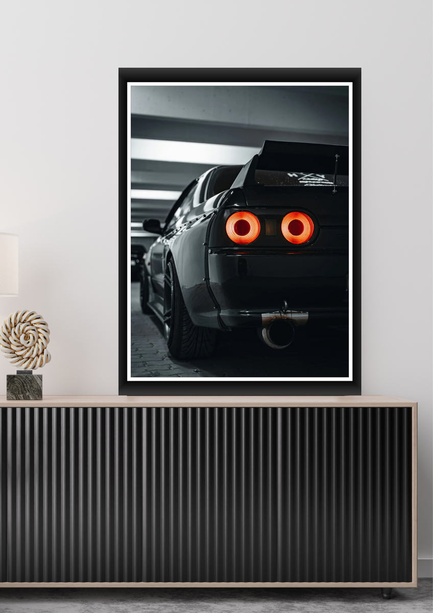 Nissan GTR | Car poster Wall Art – Siyyah